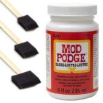 How to use Mod Podge to seal photos for resin